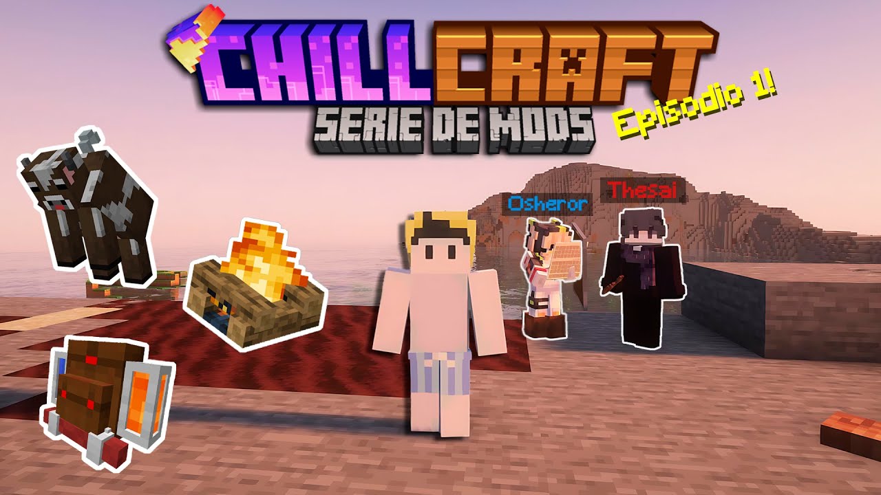 Un nuevo Comienzo en... Chillcraft ⛏ || Minecraft Serie de mods Ep.1 ...