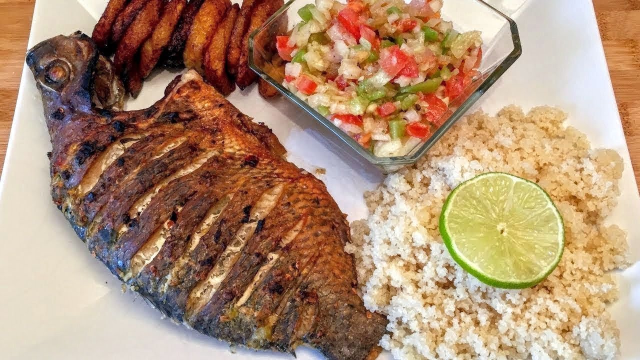 Recette Atiéké au poisson cuisine ivoirienne - YouTube