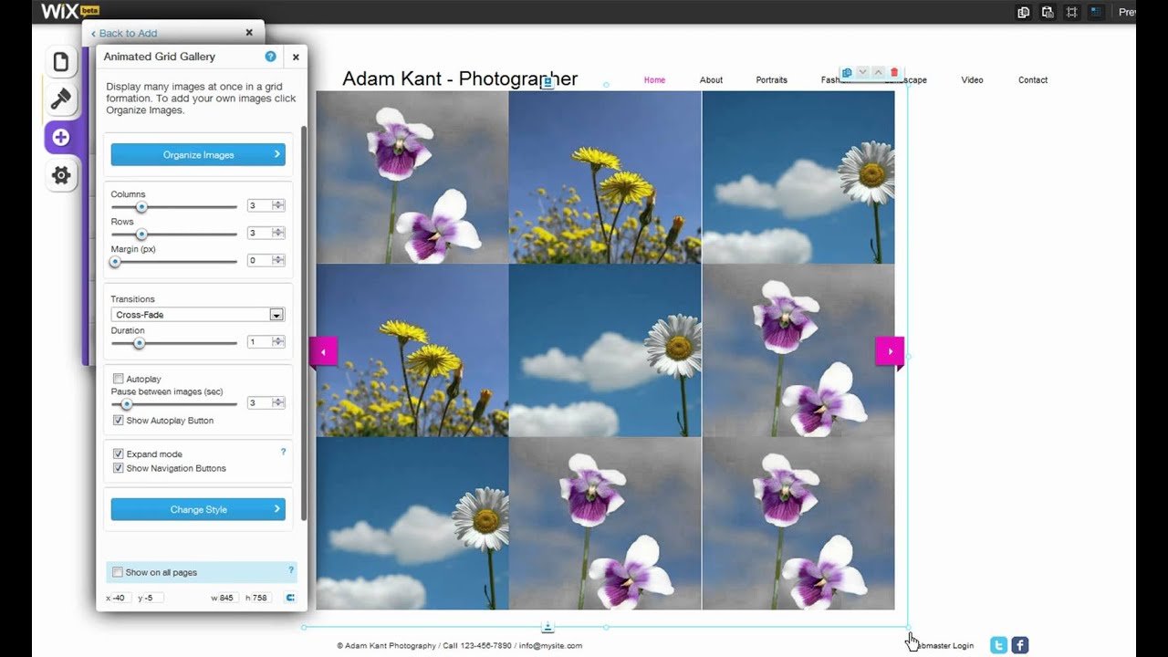 The Animated Grid Gallery - YouTube