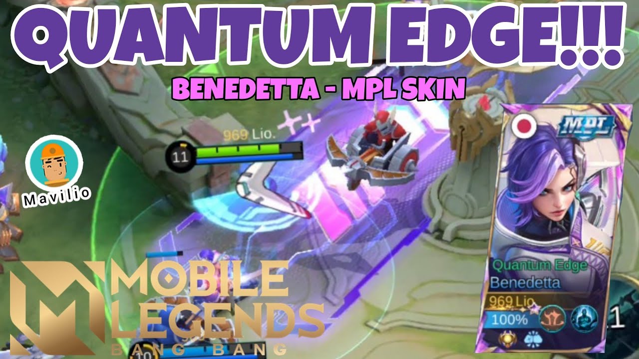 DANCE WITH BLADES!!! Review Skin MPL Benedetta - Quantum Edge Mobile ...