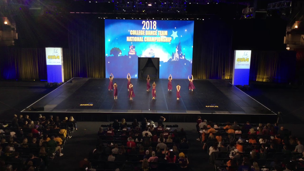 UIndy Dance Team Open Jazz UDA Nationals 2018 - YouTube