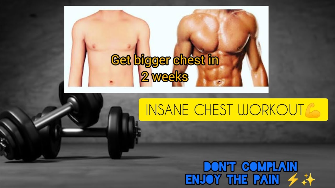 INSANE CHEST WORKOUT🏋🚴💪 TRY THIS WORKOUT FOR BIGGER CHEST ⚡SEE RESULTS ...