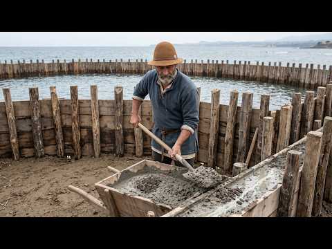 Turn Common Lime Into Roman Sea Concrete With Volcanic Ash