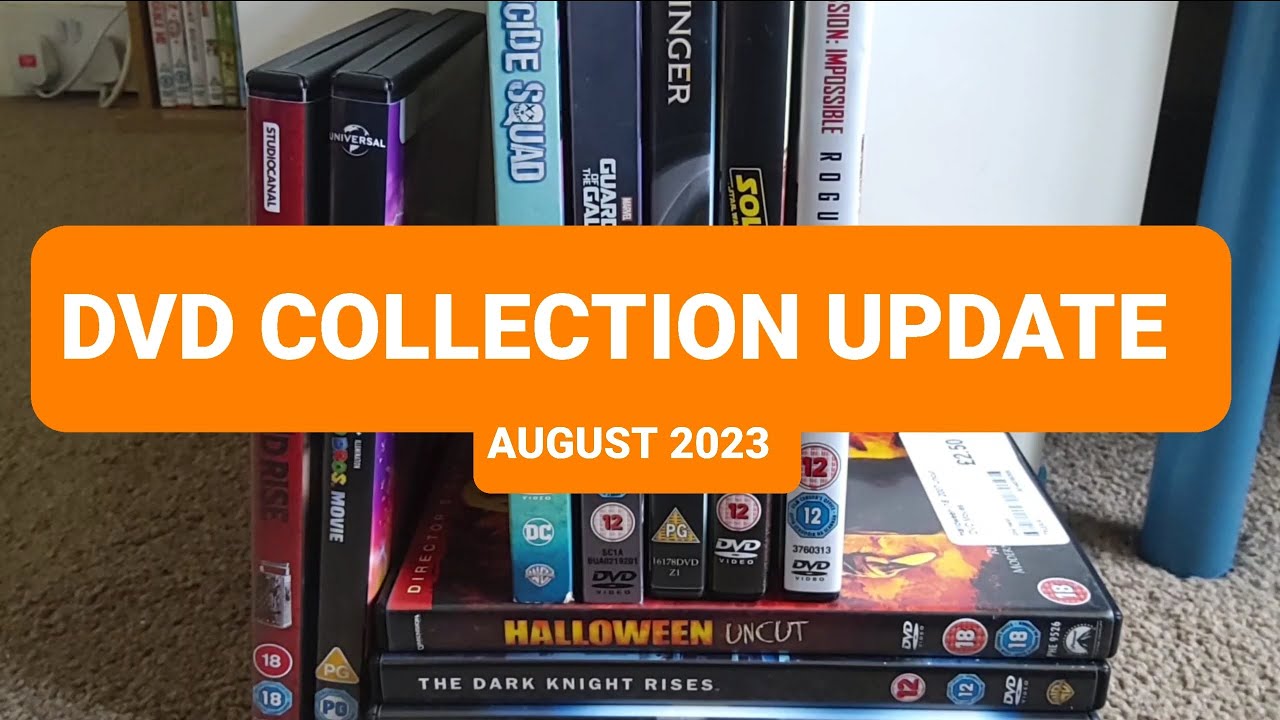 DVD Collection Update - August 2023 - YouTube