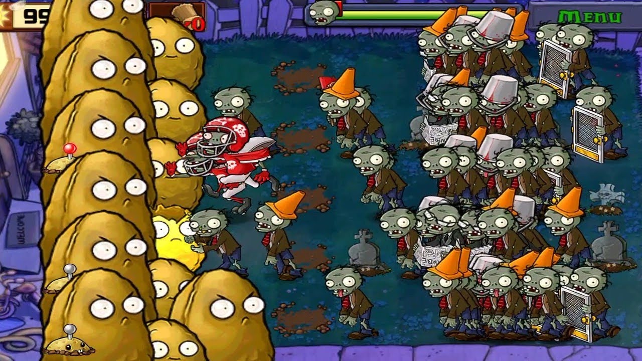 Plants vs Zombies game #pvz #18 - YouTube