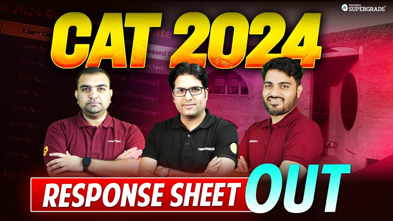 CAT 2024 Response Sheet Out 🚨| How to Download CAT 2024 Response Sheet ...