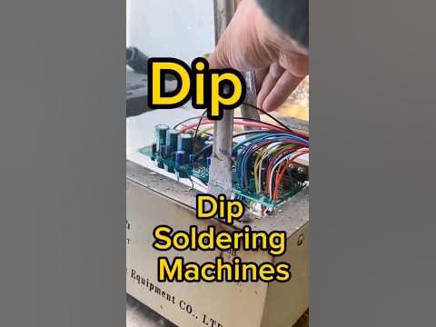 Dip soldering machine | semi Automatic dip soldering machine #soldering #viral #tools #shorts ...