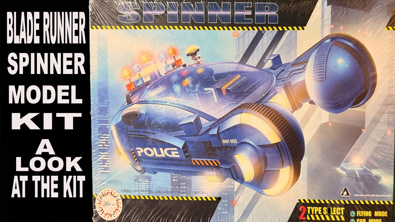 BLADE RUNNER SPINNER MODEL KIT LOOK - YouTube