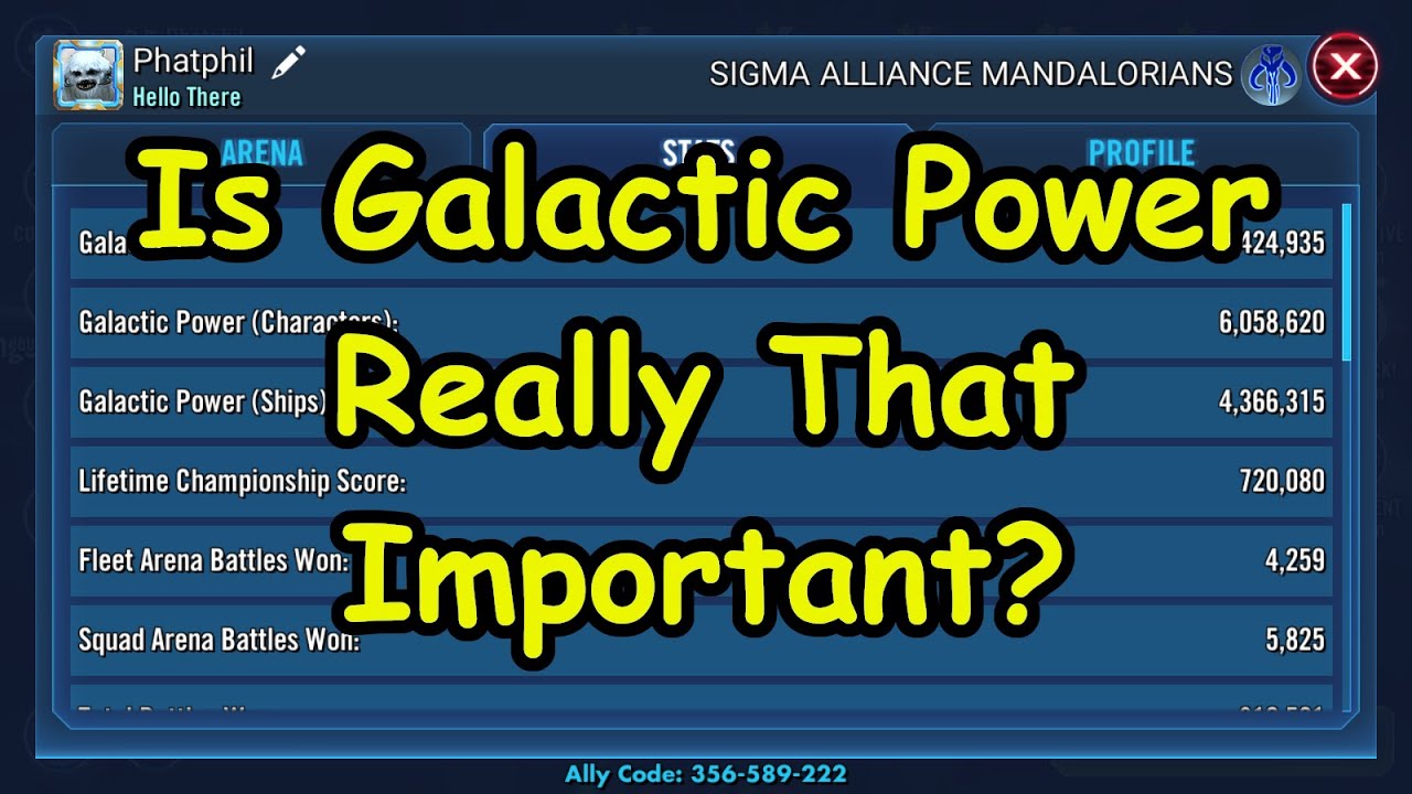 What Does Galactic Power Actually Mean? How Important Is It? - YouTube