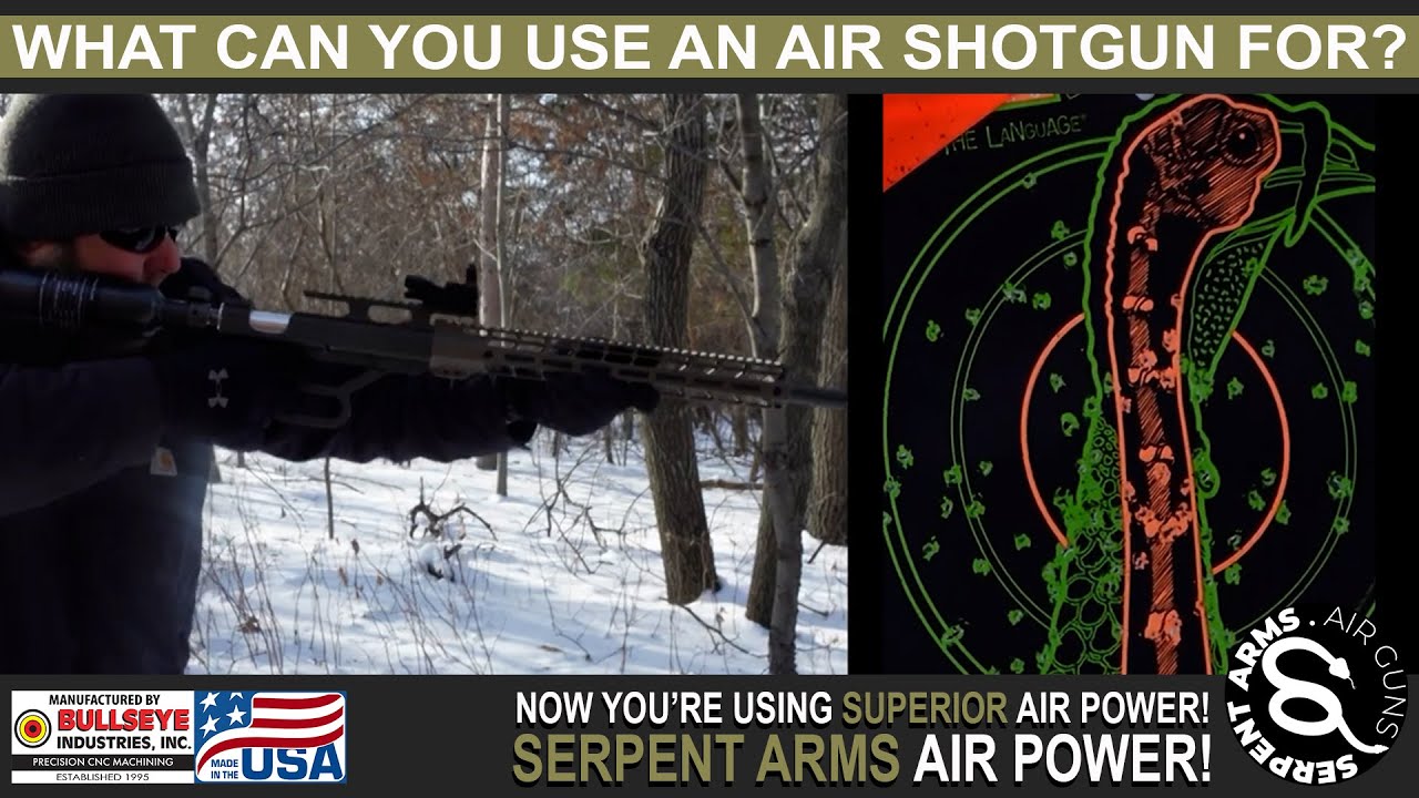 What Can You Use an Air Shotgun For? | Serpent Arms Air Guns - YouTube