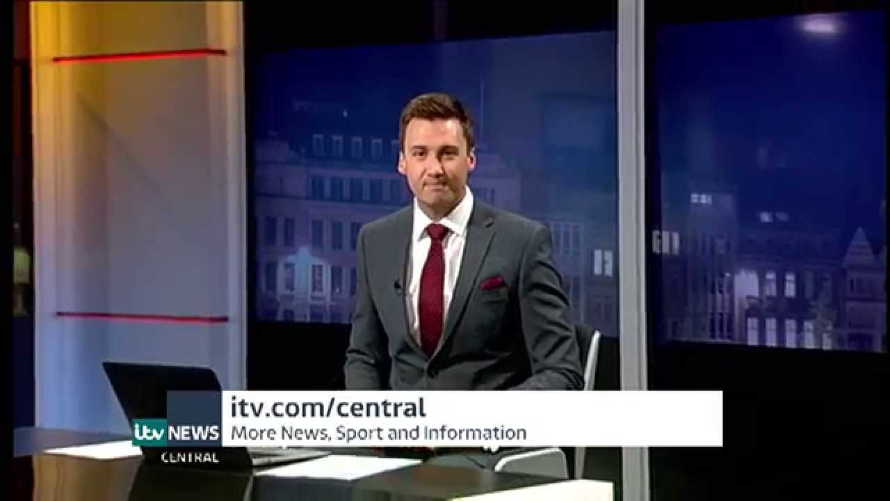 James Clark, ITV News Central, Presenting Late East Midlands News - YouTube