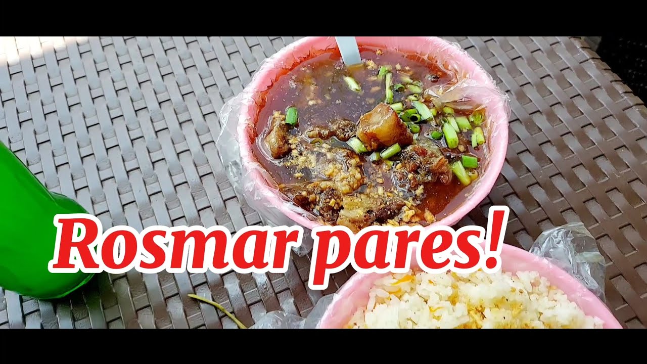 Rosmar pares overload | Diwata pares #food #foodie #foodvlog #foodlover #foodblogger - YouTube