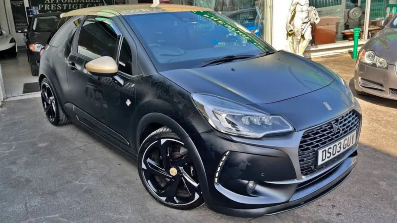2016 DS Automobiles DS3 THP Performance Black Edition - Affordable ...