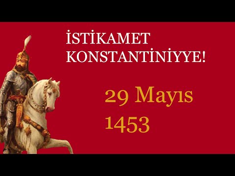 1453 İstanbul`un Fethi - Harita Üzerinde Hızlı Anlatım