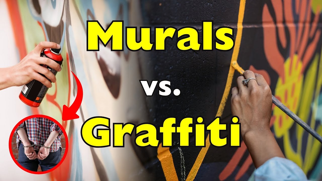 Murals vs. Graffiti: Why They’re Seen as Art or Crime - YouTube