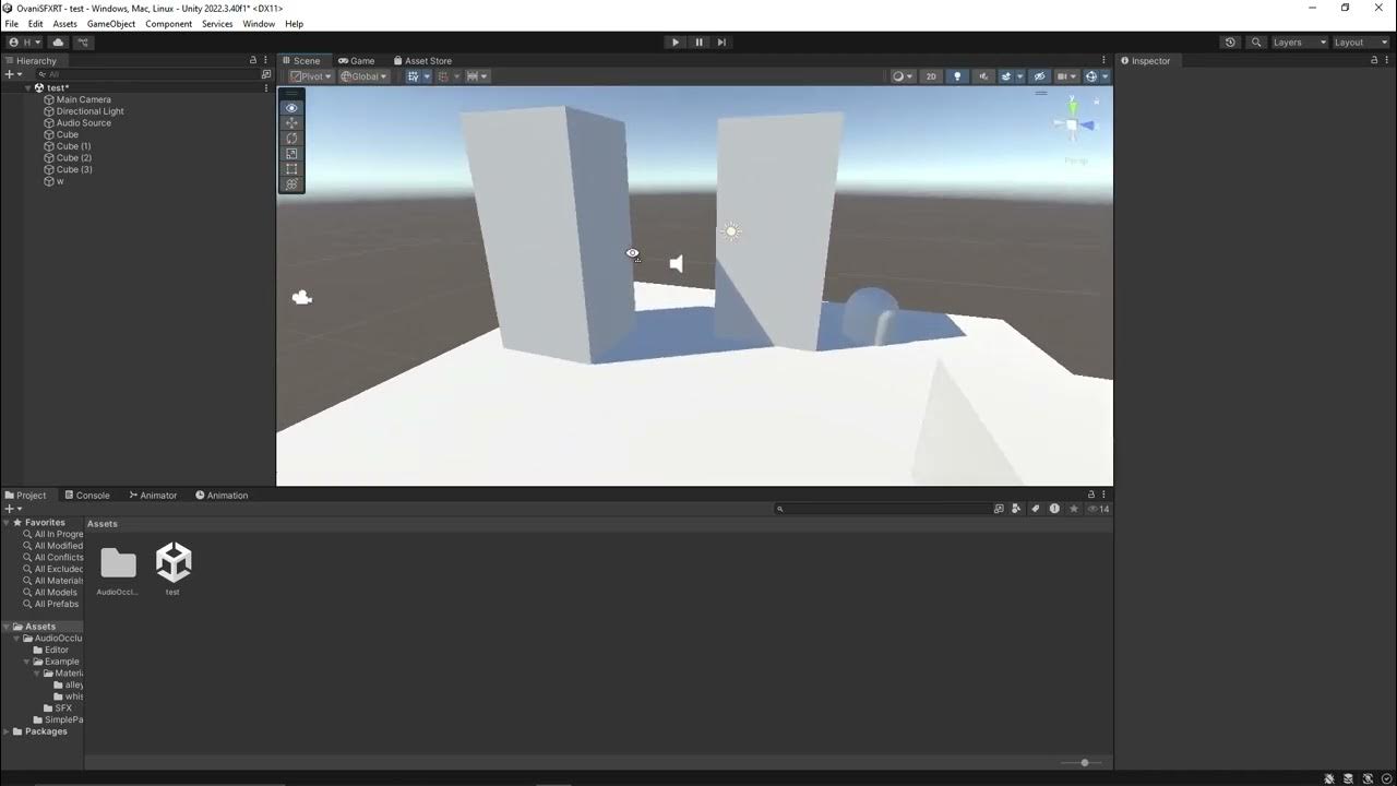 Ovani Sound Unity Audio Occlusion Plugin Tutorial - YouTube
