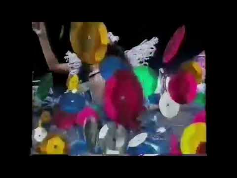 Fábia Borges no desfile da Beija-Flor em 1994