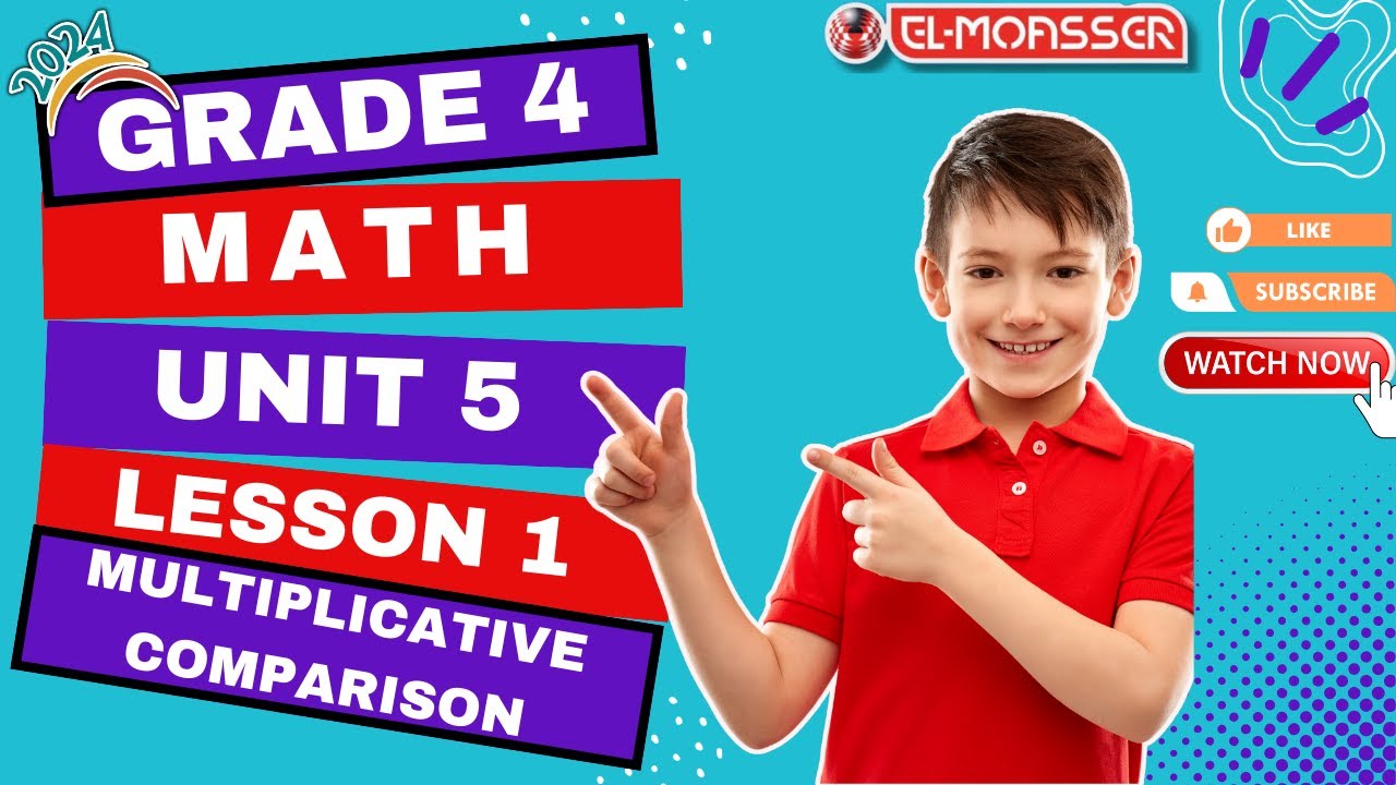 Math Grade 4 / Unit 5 / Concept 1 / Lessons 1/ Multiplicative ...