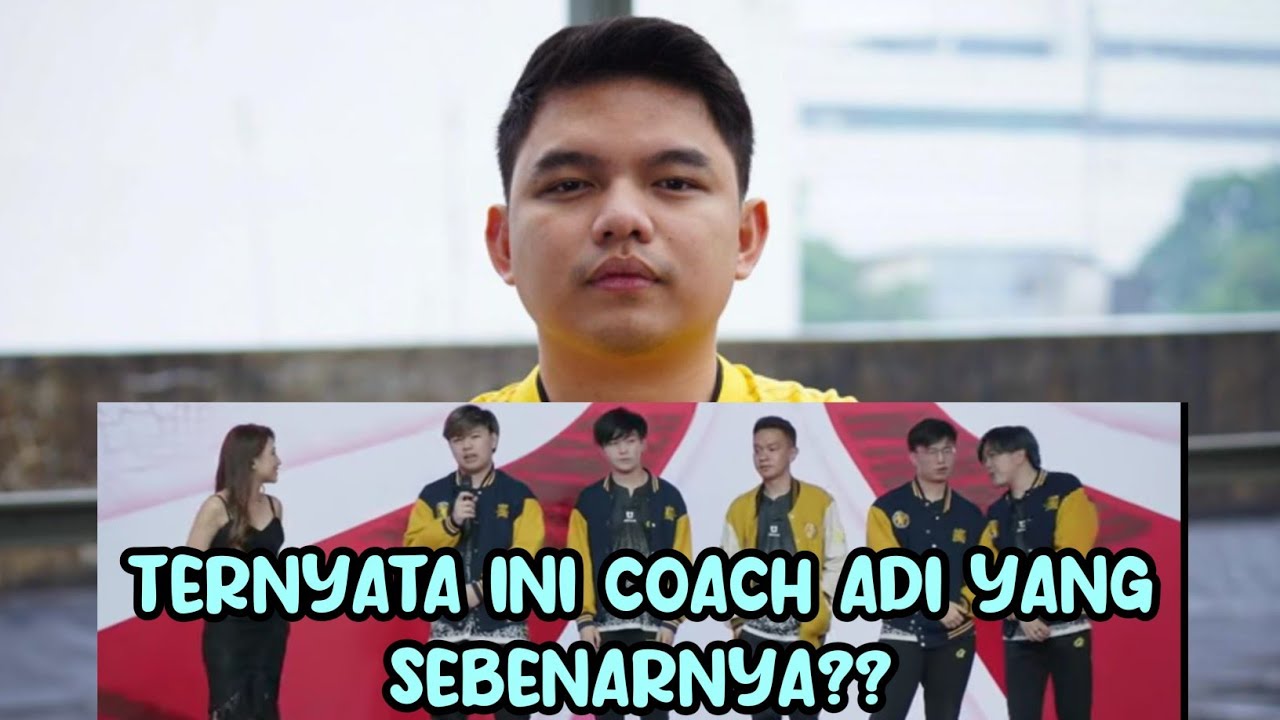 PENDAPAT DRIAN TENTANG COACH ADI || INTERVIEW ONIC ESPORT - YouTube