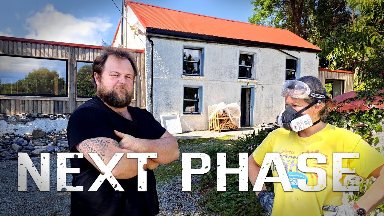 EP80: Irish Homestead Life | Restoring a 200 year old Abandoned Cottage ...