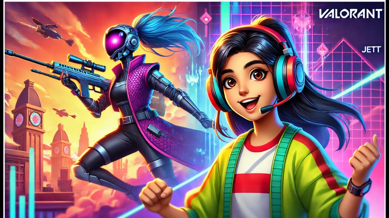 Gaming But Make It Deadly | Valorant Girl Stream LIVE - YouTube