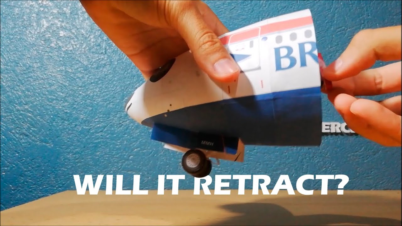 B777 Nose section with nose landing gear retraction system (prototype ...