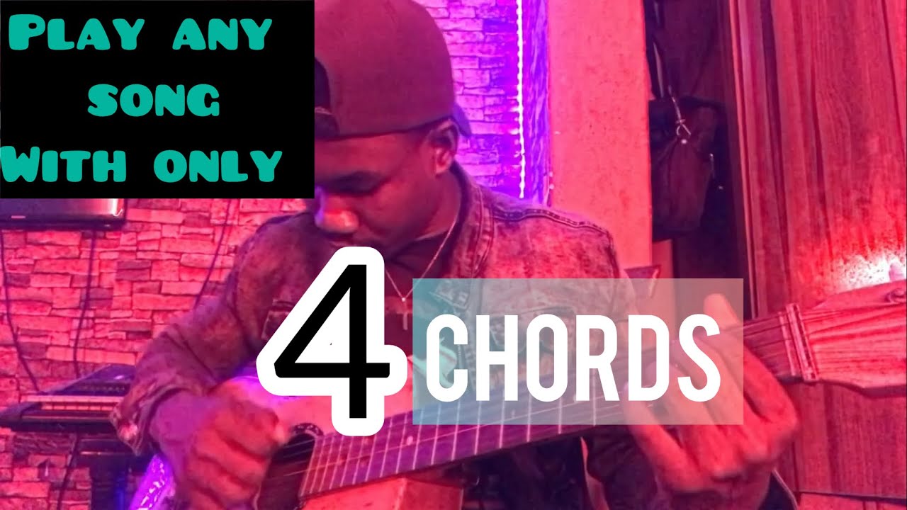 Play any song with just 4 chords no stress 😰 - YouTube