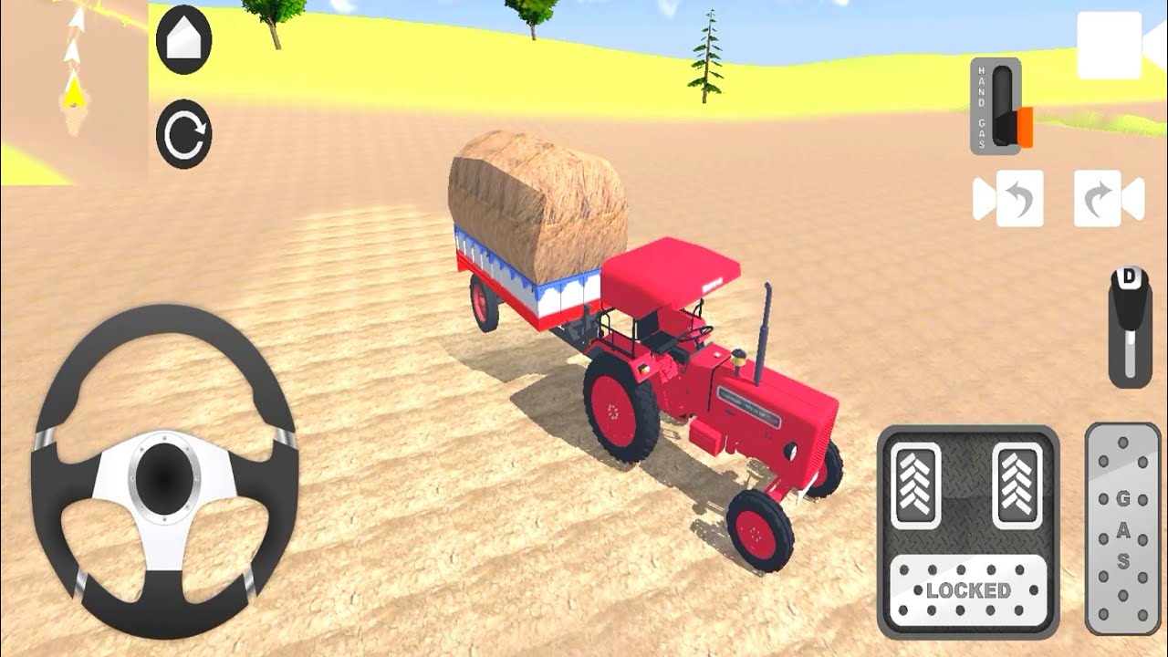 Mahindra Tractor Heavy Driving | Tractor Gameplay| Android Gameplay| Tiger Gameplay - YouTube