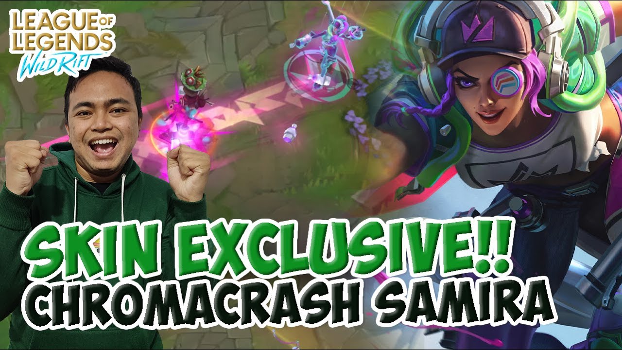 REVIEW SKIN EXCLUSIVE CHROMA CRASH SAMIRA!! Bagus Sih. . .Tapi ...