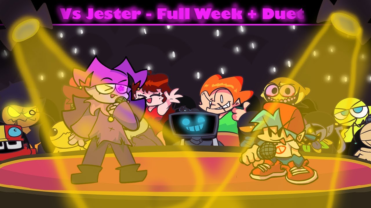 Friday Night Funkin - Vs Jester [Updated Full Week Mod] Full Week [Hard ...