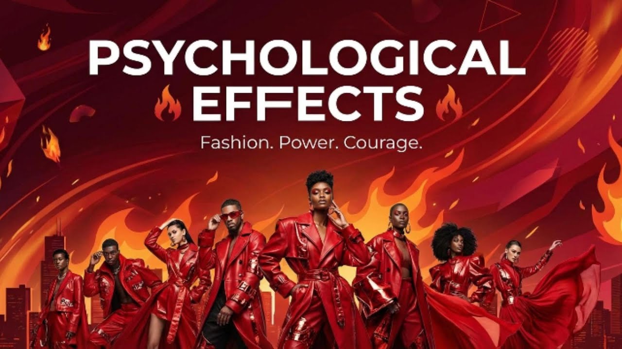 Psychological Effects of Red: Fashion • Power • Courage - YouTube