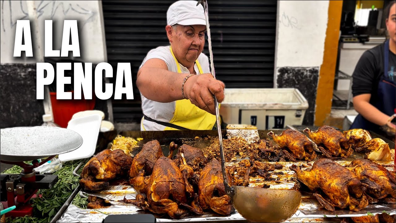 El POLLO A LA PENCA la JOYA mejor ESCONDIDA en el AUDITORIO de MORELIA ...