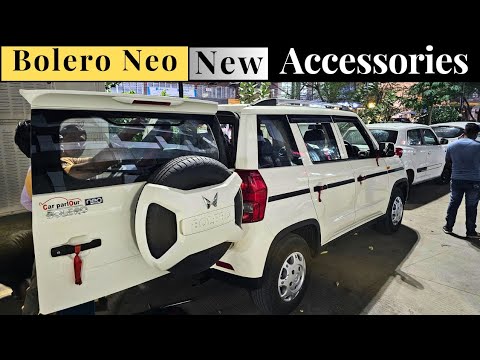 2023 Mahindra Bolero Neo N8 🔥 Accessories 🔥 Side Steps 🔥 Rear Steps 🚗 ...
