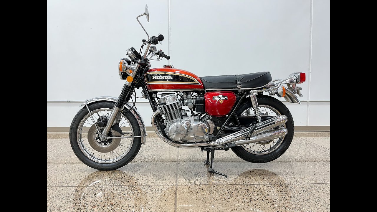 1975 Honda CB750 - YouTube