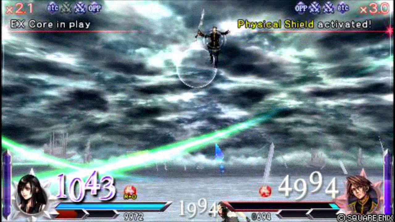 [DDFF] DISSIDIA 対人戦 Tifa, Cain(Kain) VS Squall - YouTube