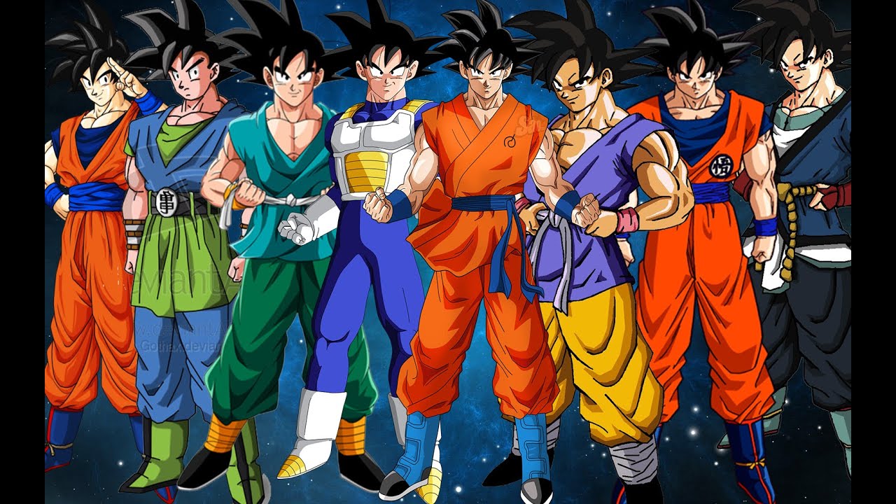 Mega Pack de Goku - YouTube