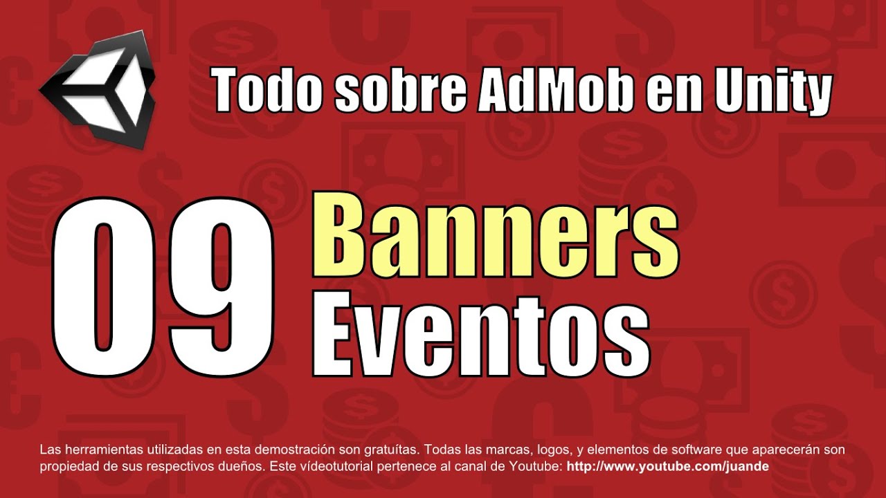 09 - Banners - Eventos - Tutorial del plugin de AdMob para Unity 5 ...