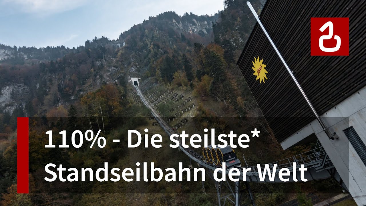 Mit der steilsten* Standseilbahn der Welt auf den Stoos | Seilbahnen ...