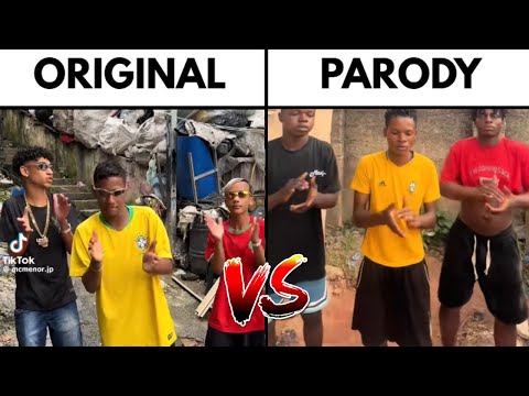 MC Trio Original vs Parody