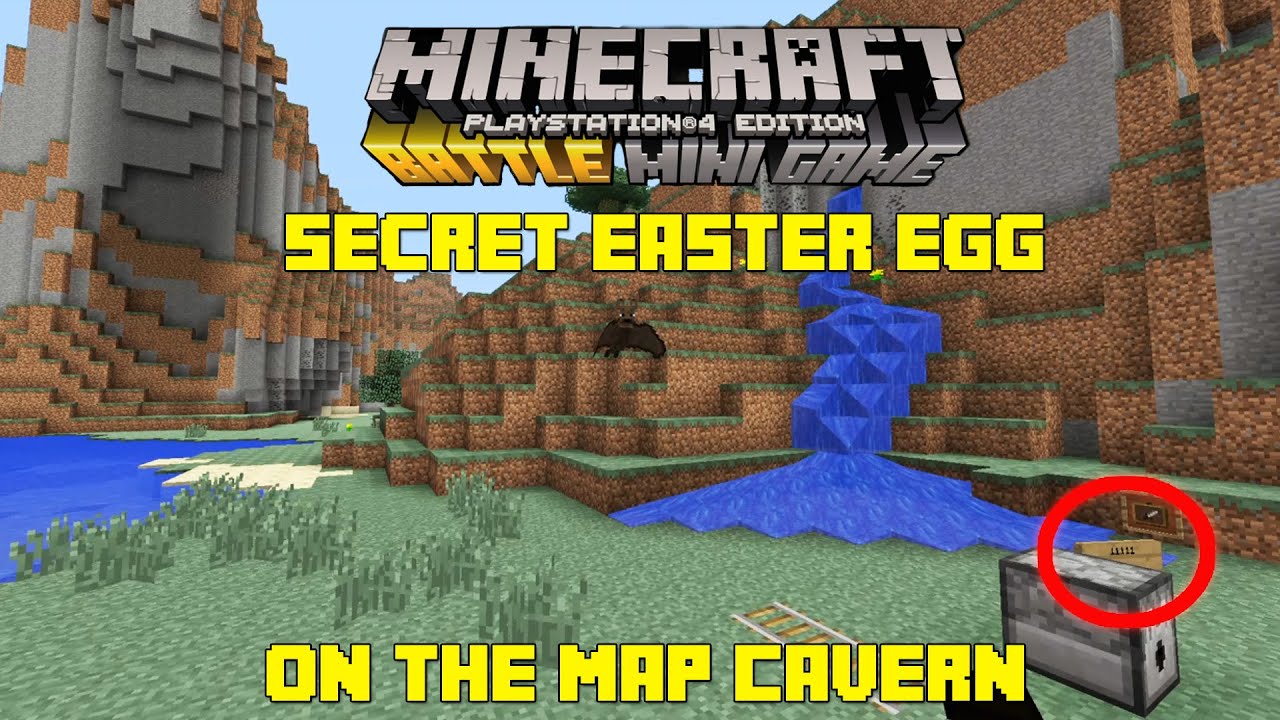PS4/XBOX ONE MINECRAFT BATTLE MINI GAME SECRET EASTER EGG SIGN "1111 ...