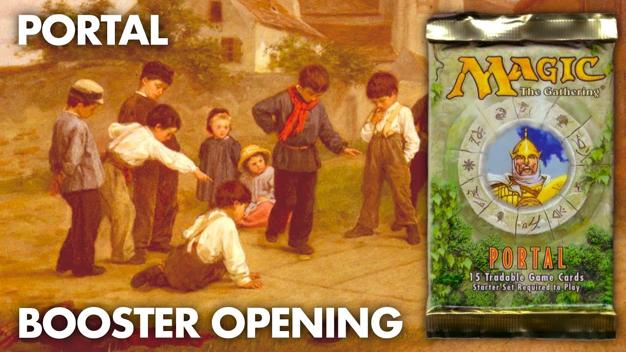 MtG: Portal booster opening - YouTube