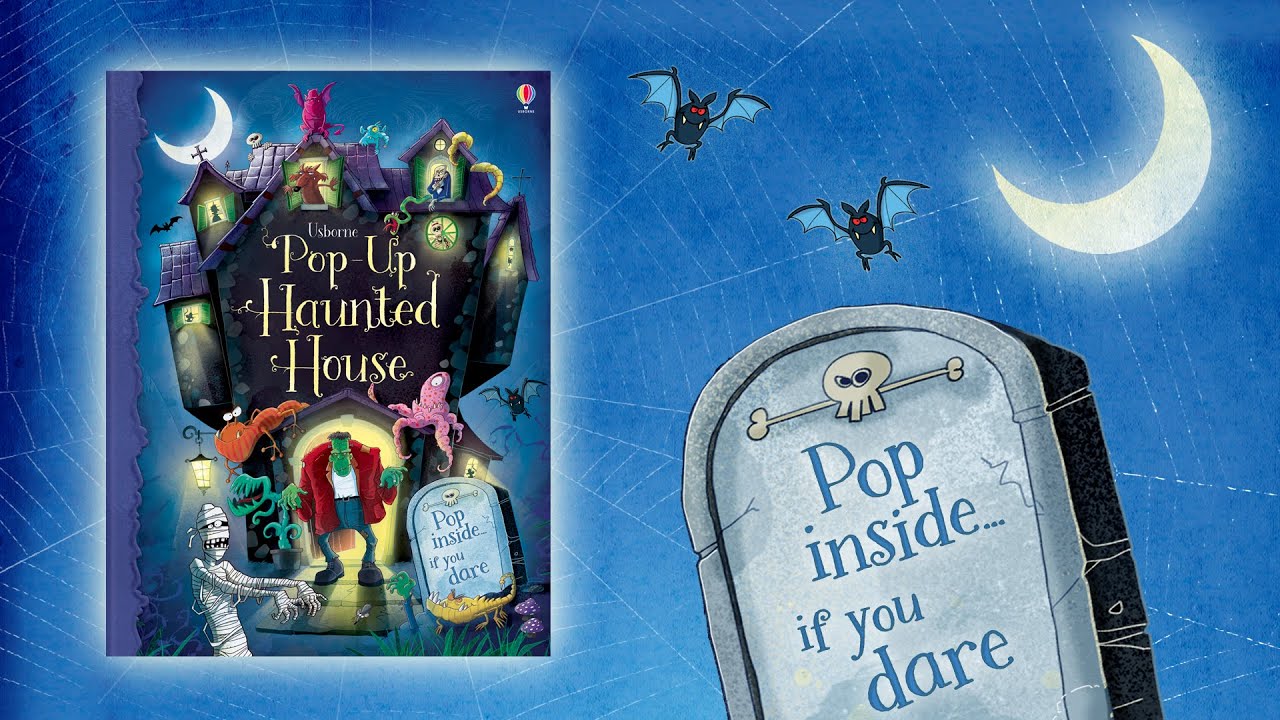 Pop-up Haunted House book - KidLit TV