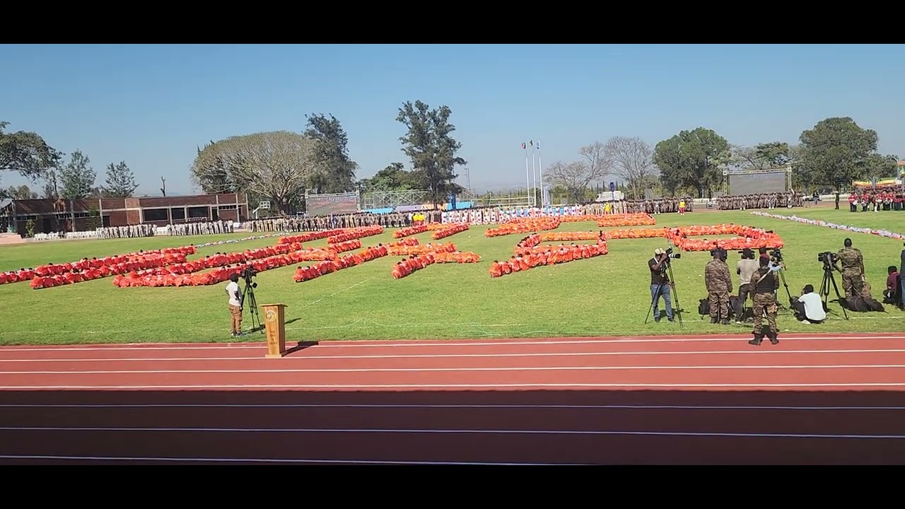 Ethiopian Air Force 88th Anniversary MedGen Drill Team Bishoftu School ...