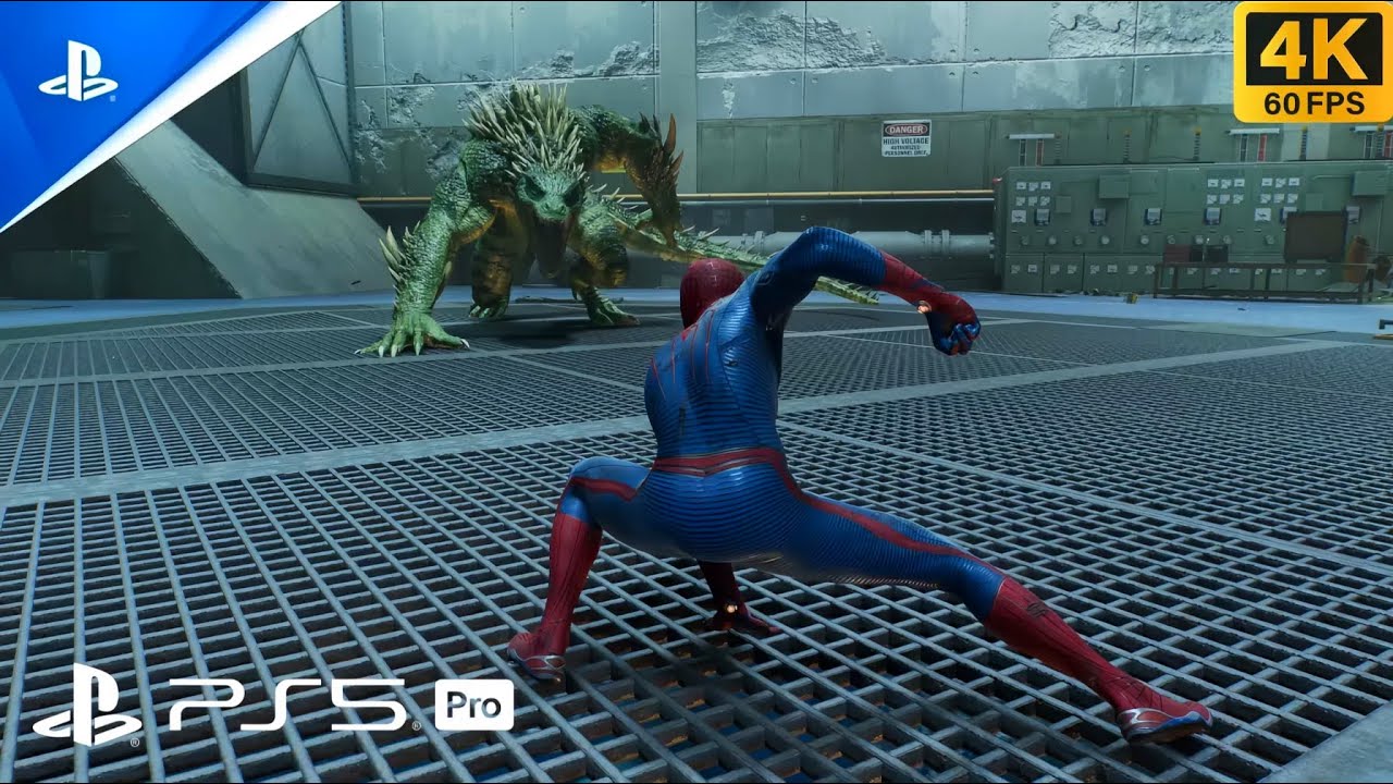 TASM Suit Spider-Man vs Lizard: The Ultimate Battle | PS5 Pro Gameplay ...