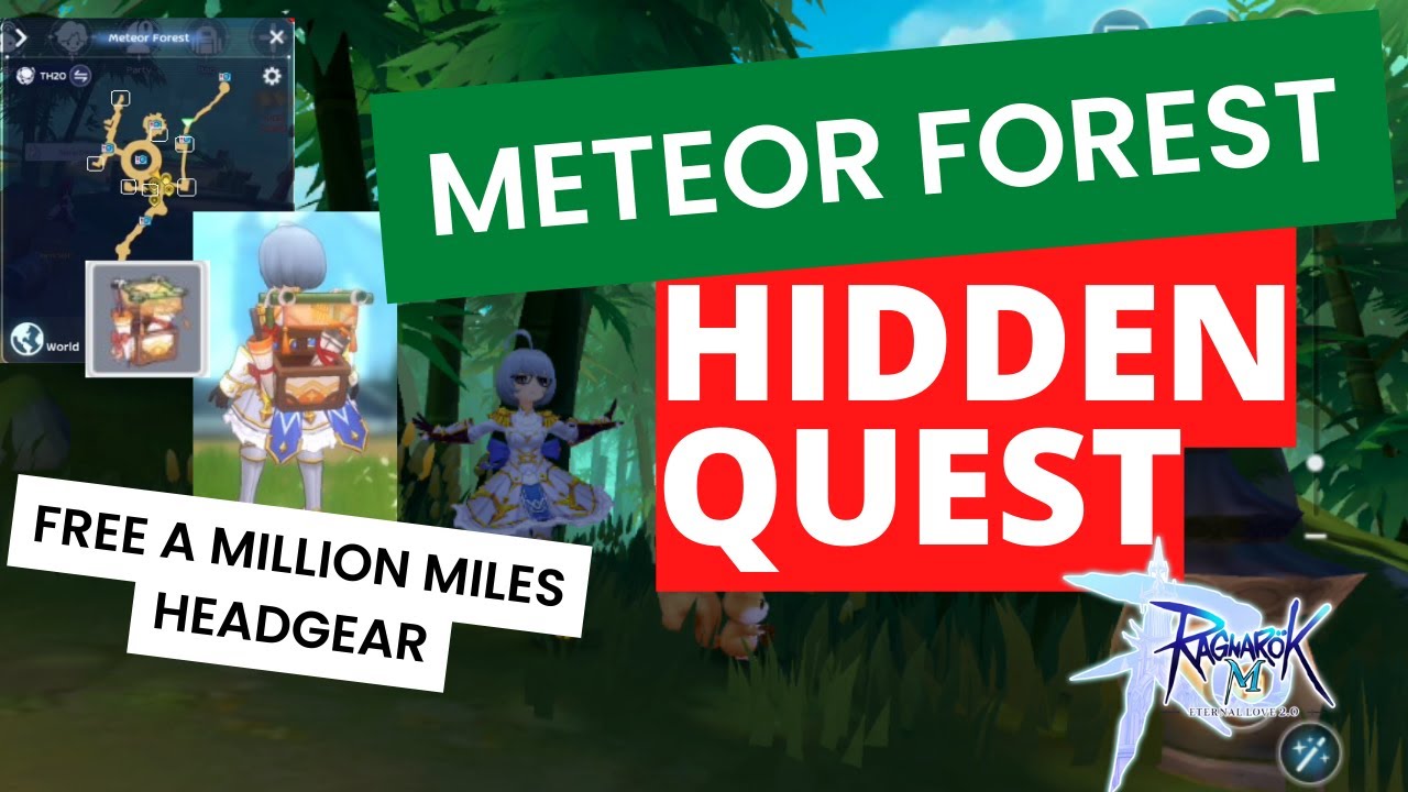 METEOR FOREST HIDDEN QUEST FREE A MILLION MILES HEADGEAR [RAGNAROKM ...