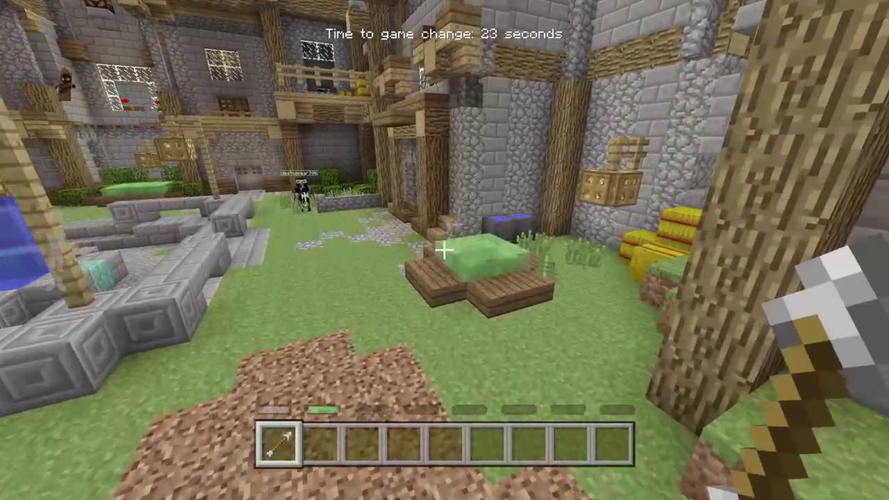Minecraft hunger games with friends open lobby - YouTube