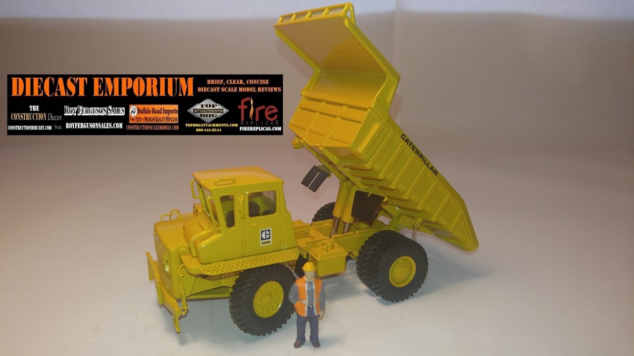 Classic Construction Models (CCM) Cat 769B Dump Truck - YouTube
