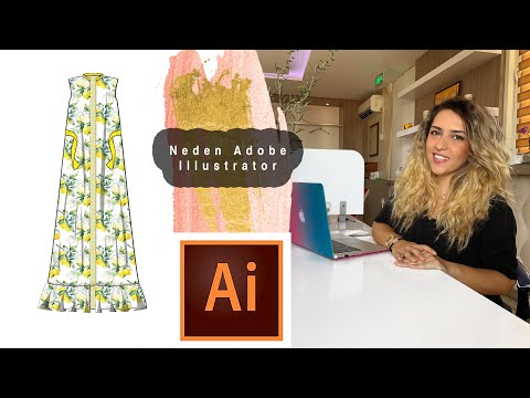 Moda Tasarima Giriş 1 | Moda teknik çizim | Adobe Illustrator