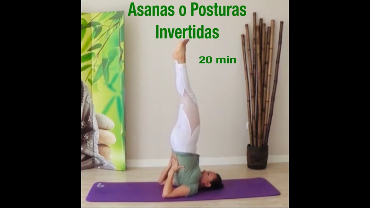 Yoga. Asanas o Posturas Invertidas. Evelyn Rodriguez - YouTube