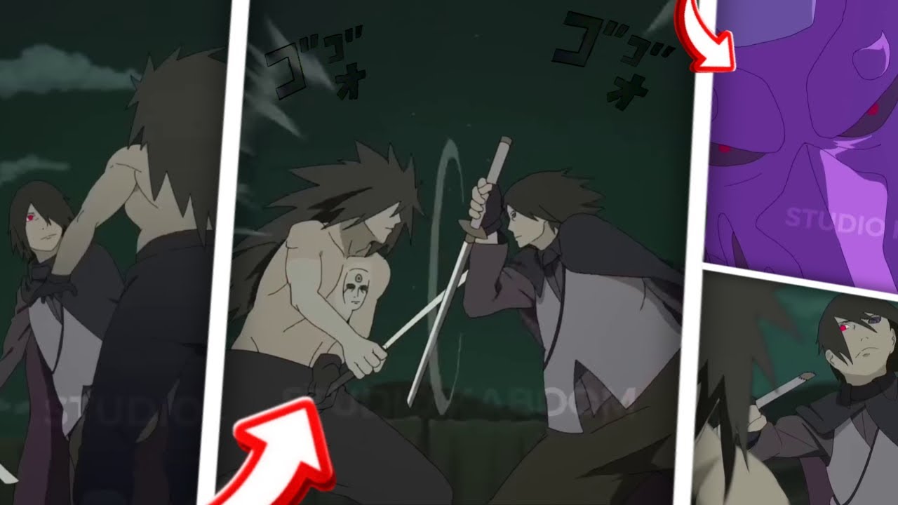 ONE ARM SASUKE IS DIFFERENT!!? | If Adult Sasuke fights Madara - The ...